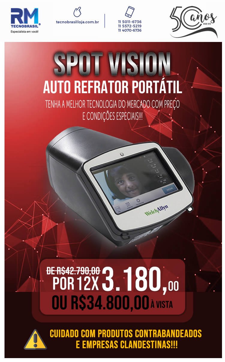 Spot Vision - Auto Refrator Portátil