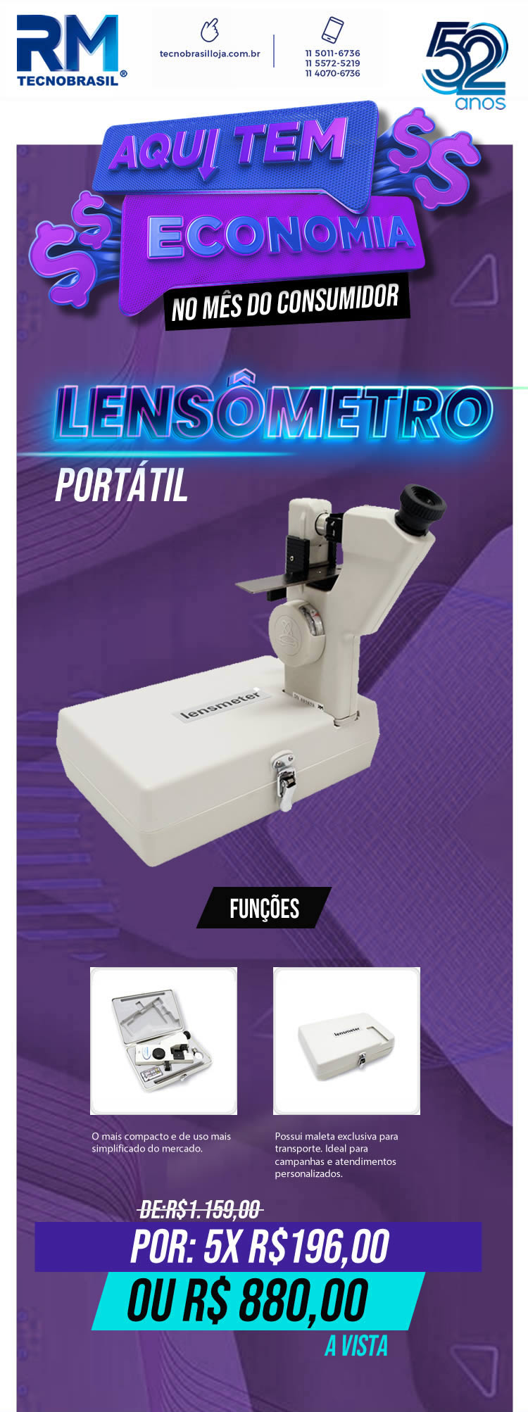 Lensômetro Portátil