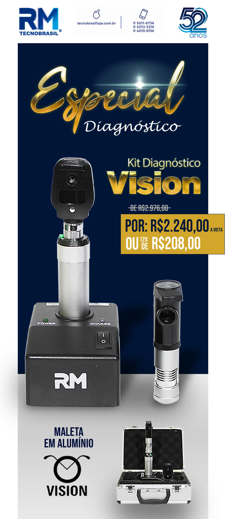 RM - Kit Diagnóstico Vision