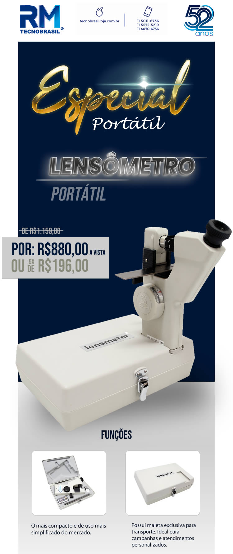 Portal Opticanet - Tecnologia & Negócios - Lensômetro Portátil